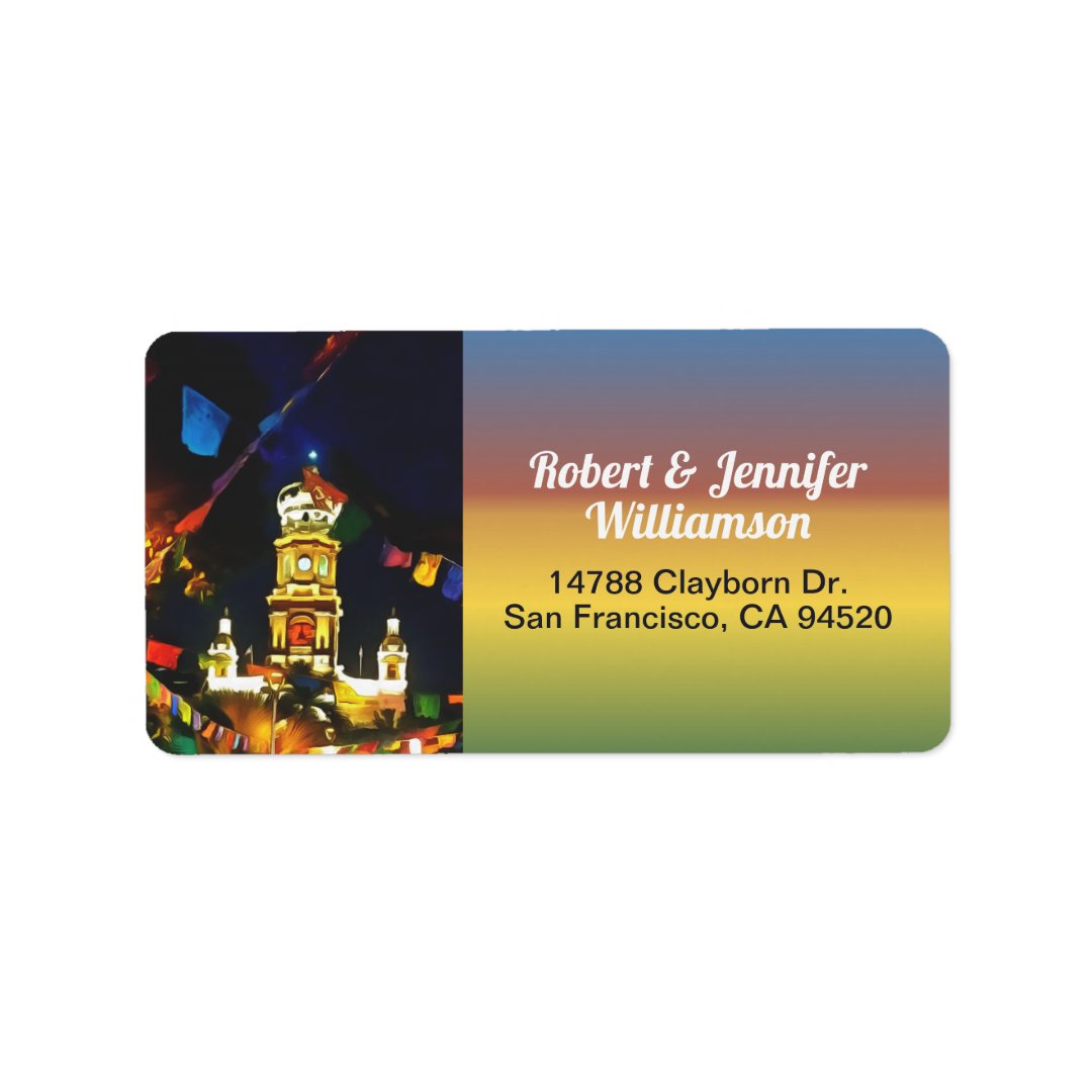 Our Lady of Guadalupe Church 190130 Address Label | Zazzle