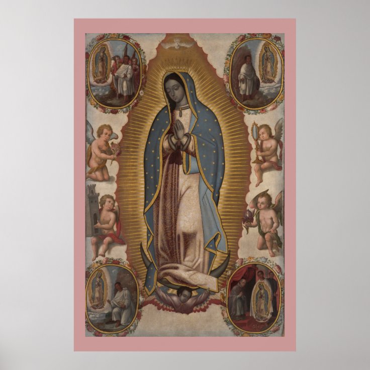 OUR LADY OF GUADALUPE POSTER | Zazzle