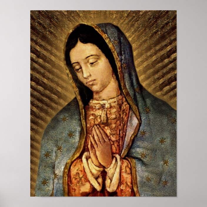 Our Lady of Guadalupe Poster | Zazzle.com