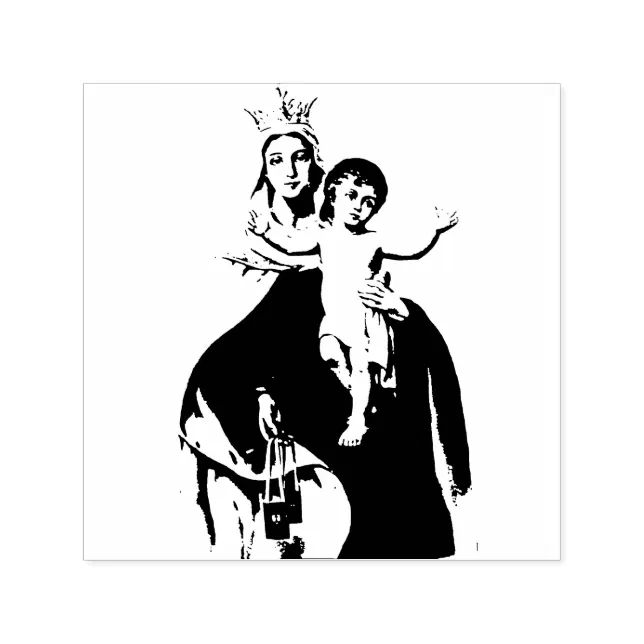 Our Lady of Mount Carmel Self-inking Stamp | Zazzle