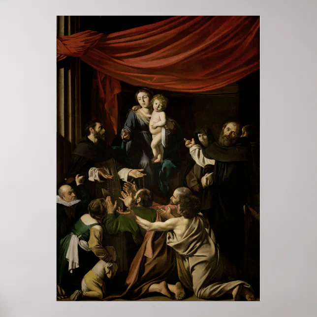 OUR LADY OF ROSARY POSTER | Zazzle