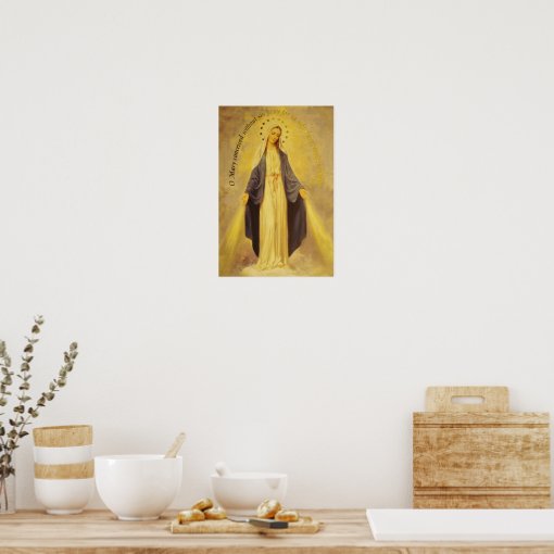 Our Lady of the Miraculous Medal Poster | Zazzle