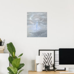 Our Lady of the Snows with Scripture Poster | Zazzle