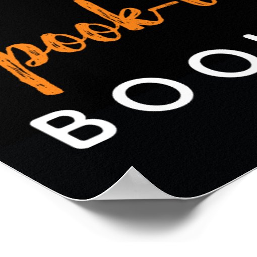 Our Library has spooktacular books classroom Poster | Zazzle