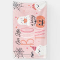 Our Little Boo Is Turning Two Birthday Banner | Zazzle