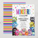 Our Little Monsters Joint Birthday Party Invitation | Zazzle