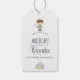 Our Little Prince Birthday Party Guest Favor Gift Tags | Zazzle