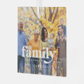 Our Love | Family Name Quote & Photo Gift Glass Ornament | Zazzle