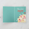 Our Love is Popping Cute Popcorn Valentine Card | Zazzle