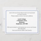 Our New Address Announcement Card. | Zazzle