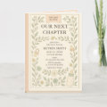 Our Next Chapter Storybook Photo Baby Shower Invitation | Zazzle