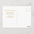 Our Office Has Moved Chic Gold Business Moving Postcard | Zazzle