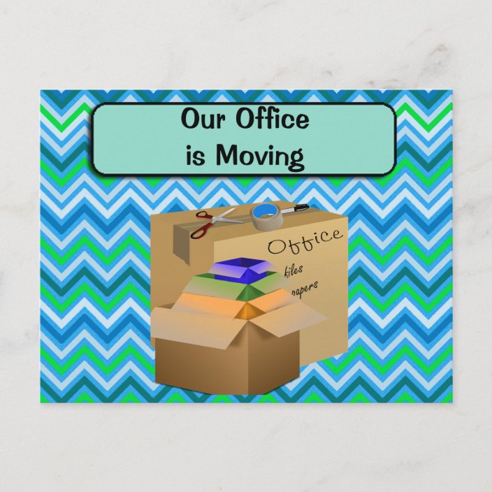 Our Office is Moving, Business Announcement | Zazzle.com