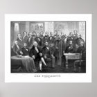 George Washington 1789 Election Poster (White) | Zazzle.com