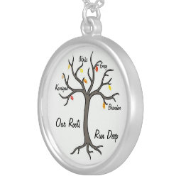 Our Roots Run Deep Custom Necklace | Zazzle
