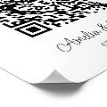 Our Song QR Code | Personalized Keepsake Poster | Zazzle