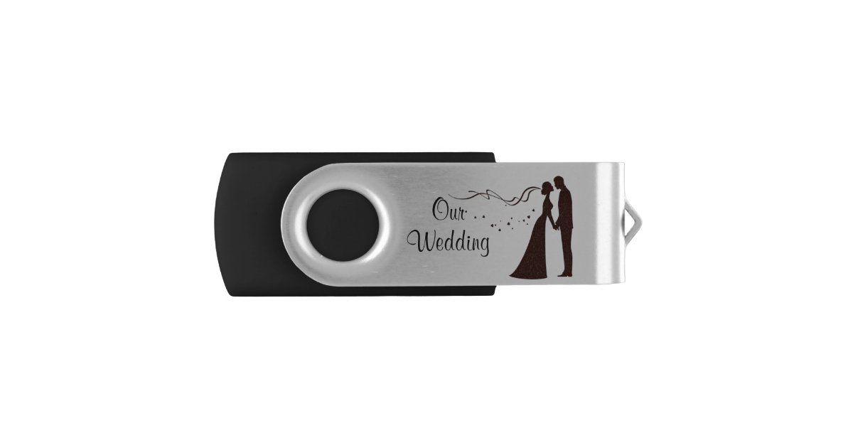 Our Wedding Flash Drive | Zazzle