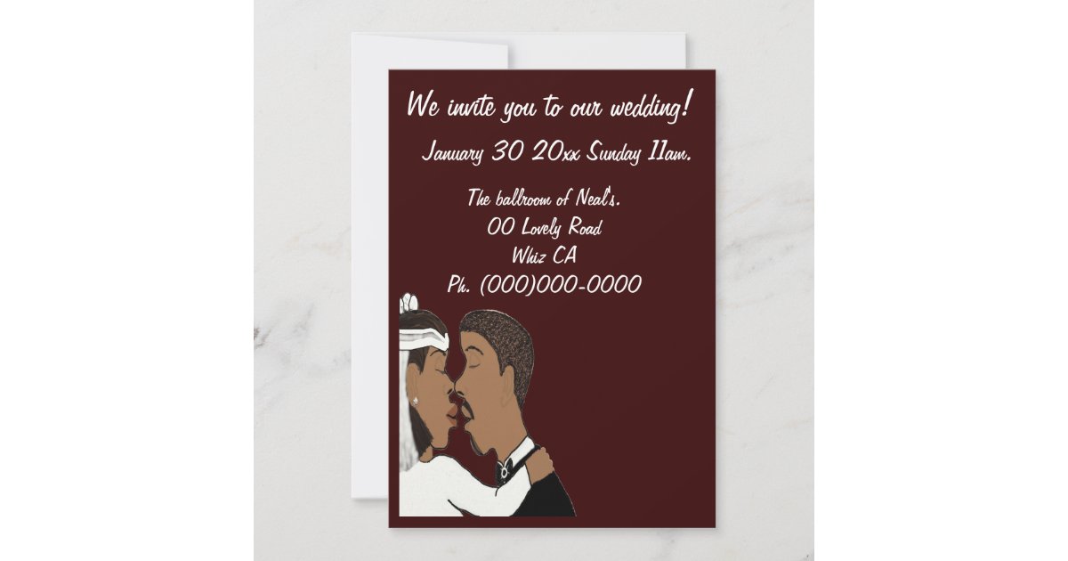 Our wedding Invitation | Zazzle