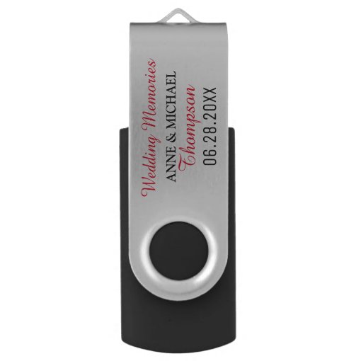 Our Wedding Photos Flash Drive | Zazzle