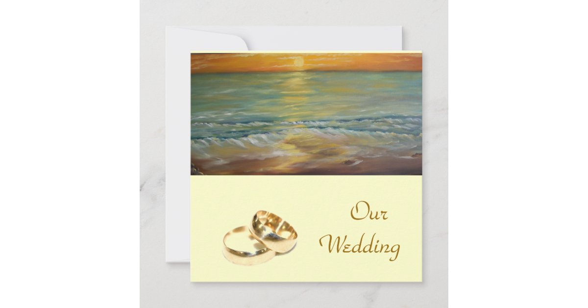 our wedding - wedding invitation | Zazzle