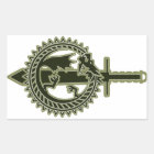 Ouroboros Serpent Sticker | Zazzle.com