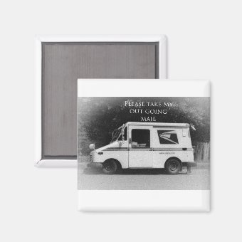 Out Going Mail Magnet | Zazzle