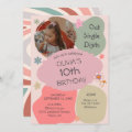 Out of Single Digits 10th Birthday Invitation | Zazzle