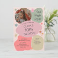 Out of Single Digits 10th Birthday Invitation | Zazzle