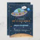 Out of This World Space Alien Spaceship Birthday Invitation | Zazzle