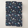Out of This World Space Pattern File Folder | Zazzle