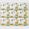 Outdoor Adventures Wrapping Paper | Zazzle
