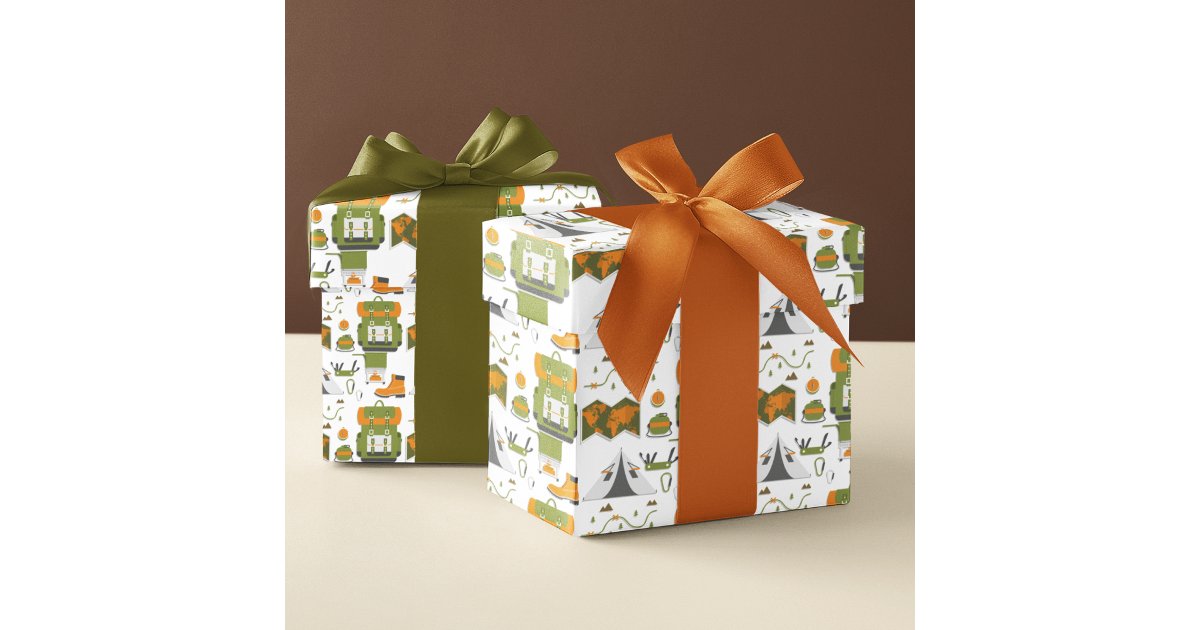 Outdoor Adventures Wrapping Paper | Zazzle