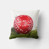 Outdoor Christmas Pillows With Decorations | Zazzle