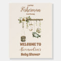 Outdoor Little Fisherman Fishing Foam Board | Zazzle