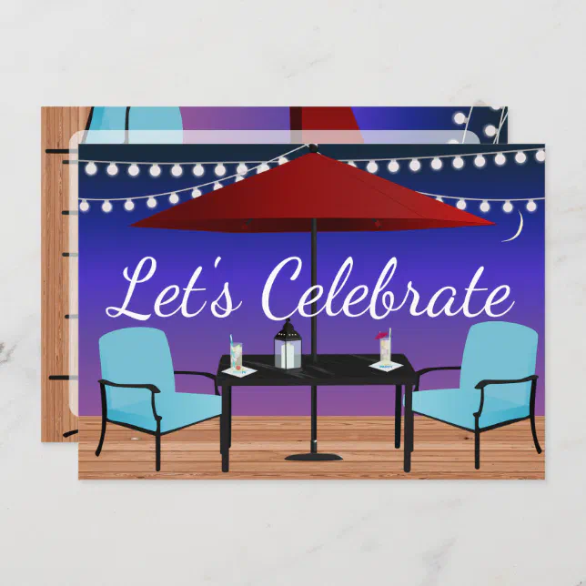 Outdoor Party Invitation | Zazzle