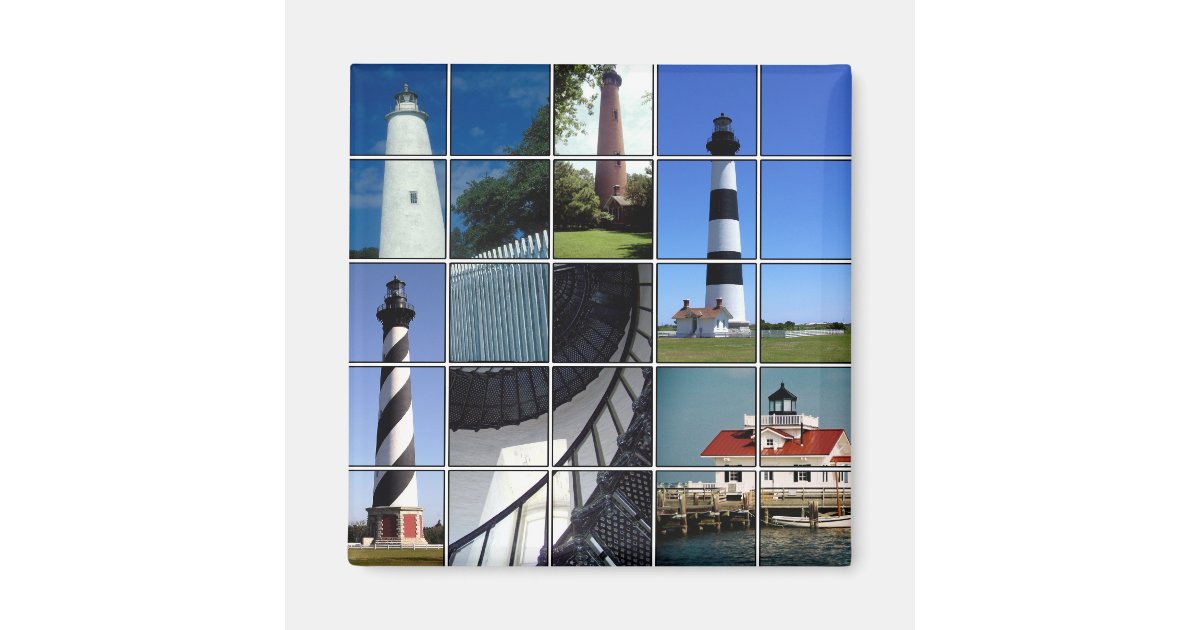 Outer Banks Lighthouses Magnet | Zazzle