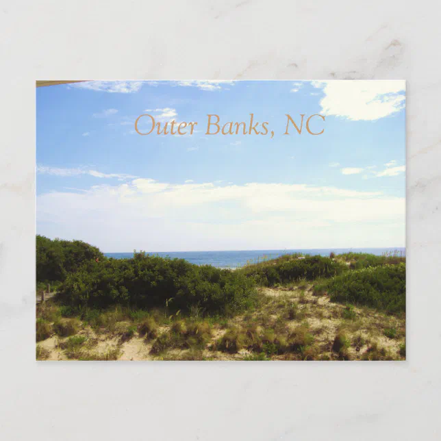Outer Banks, NC Postcard | Zazzle