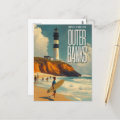 Outer Banks NC Vintage Travel Postcard | Zazzle