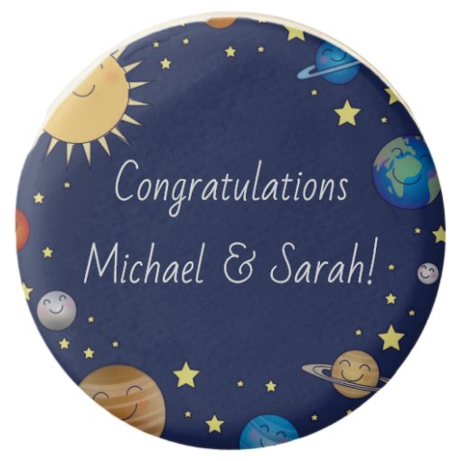 Outer Space Baby Shower Galaxy Universe Stars Chocolate Covered Oreo ...