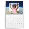 Outer Space Backgrounds Celestial Custom Photo Calendar | Zazzle
