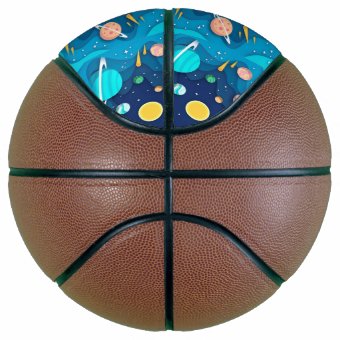 Outer Space Basketball | Zazzle
