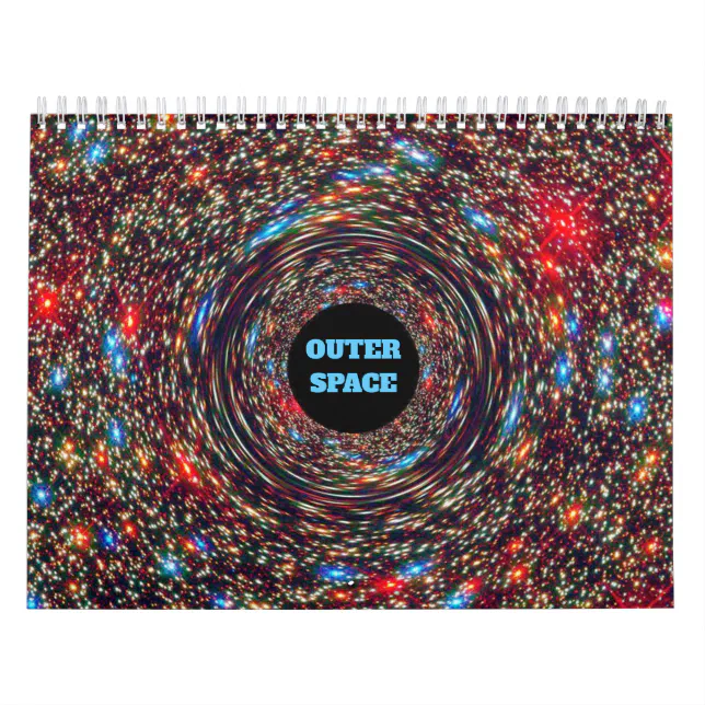 OUTER SPACE calendar | Zazzle