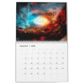OUTER SPACE calendar | Zazzle