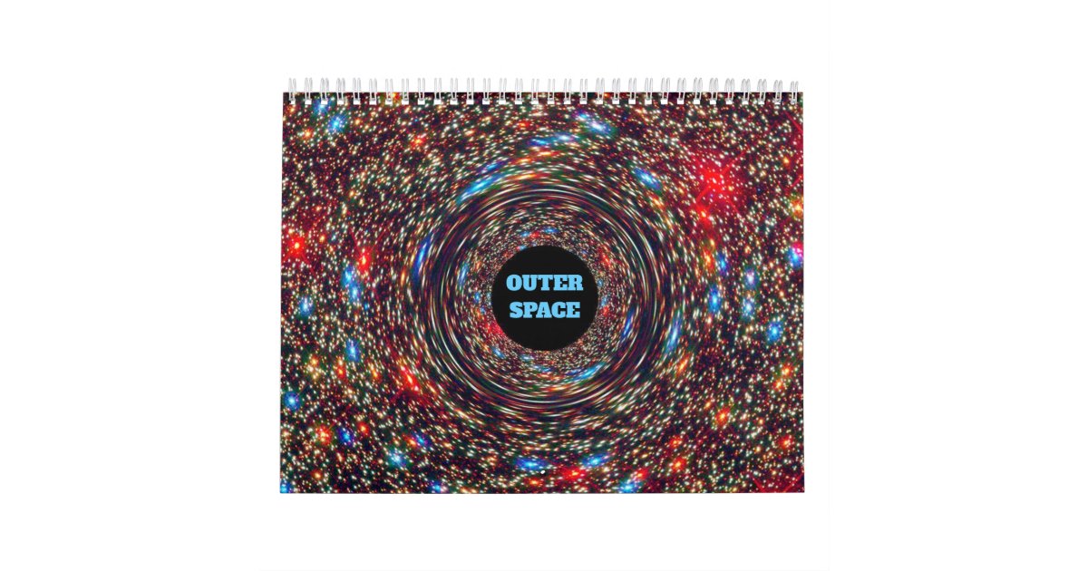 OUTER SPACE calendar | Zazzle.com
