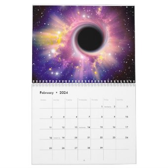 OUTER SPACE calendar | Zazzle