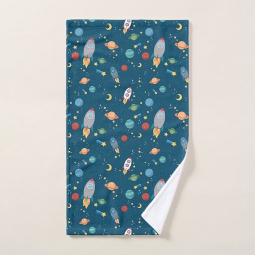 Outer Space Fun Bath Towel Set | Zazzle