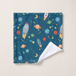 Outer Space Fun Bath Towel Set | Zazzle