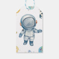 Outer Space Galaxy Birthday Party Thank You Tag | Zazzle