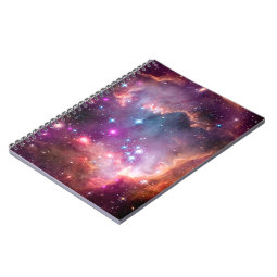 Outer Space Galaxy Milky Way Stars Notebook | Zazzle