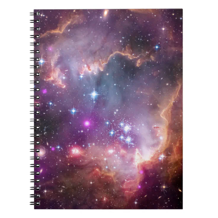 Outer Space Galaxy Milky Way Stars Notebook | Zazzle